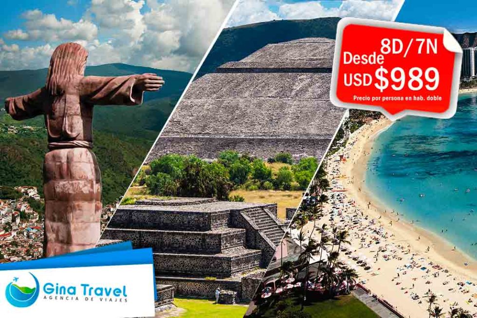 Paquetes turísticos a México Completo | Gina Travel