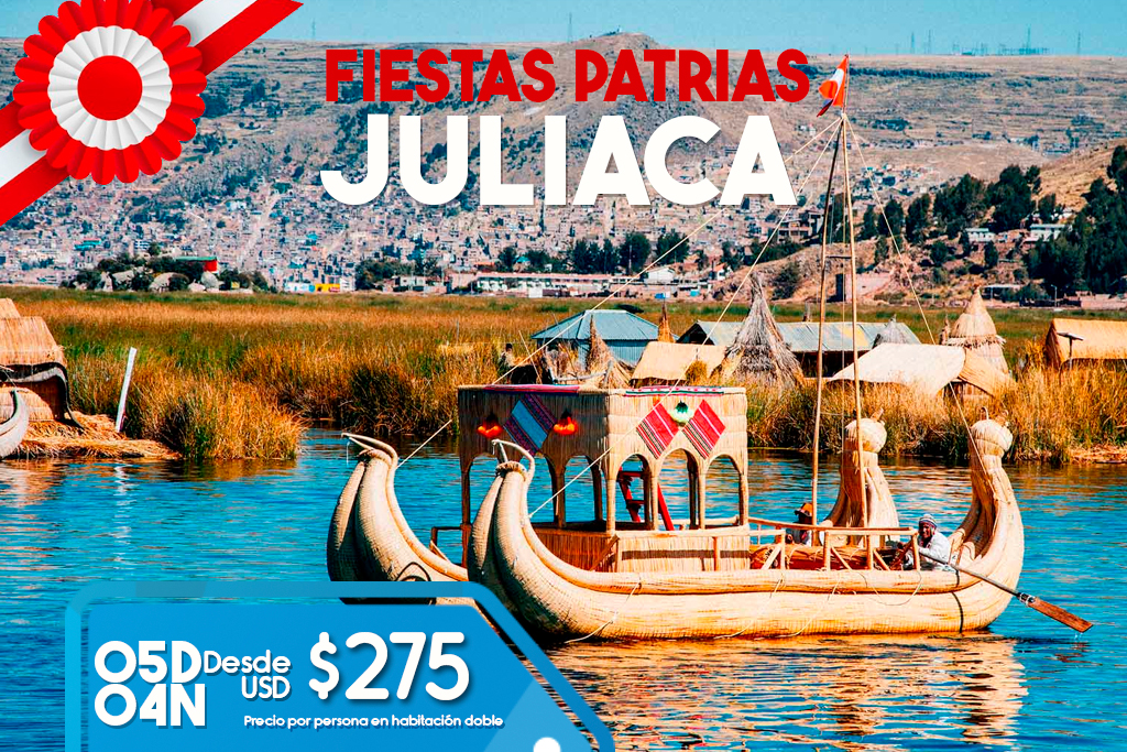 Paquetes Fiestas Patrias a Juliaca – Agencia de viajes Gina Travel en Lima